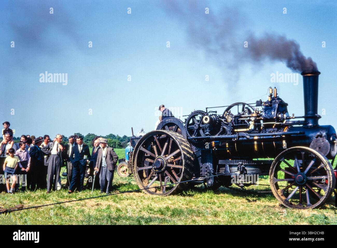 Debden Steam Rally in summer 1969. Vintage visitor attraction in the ...