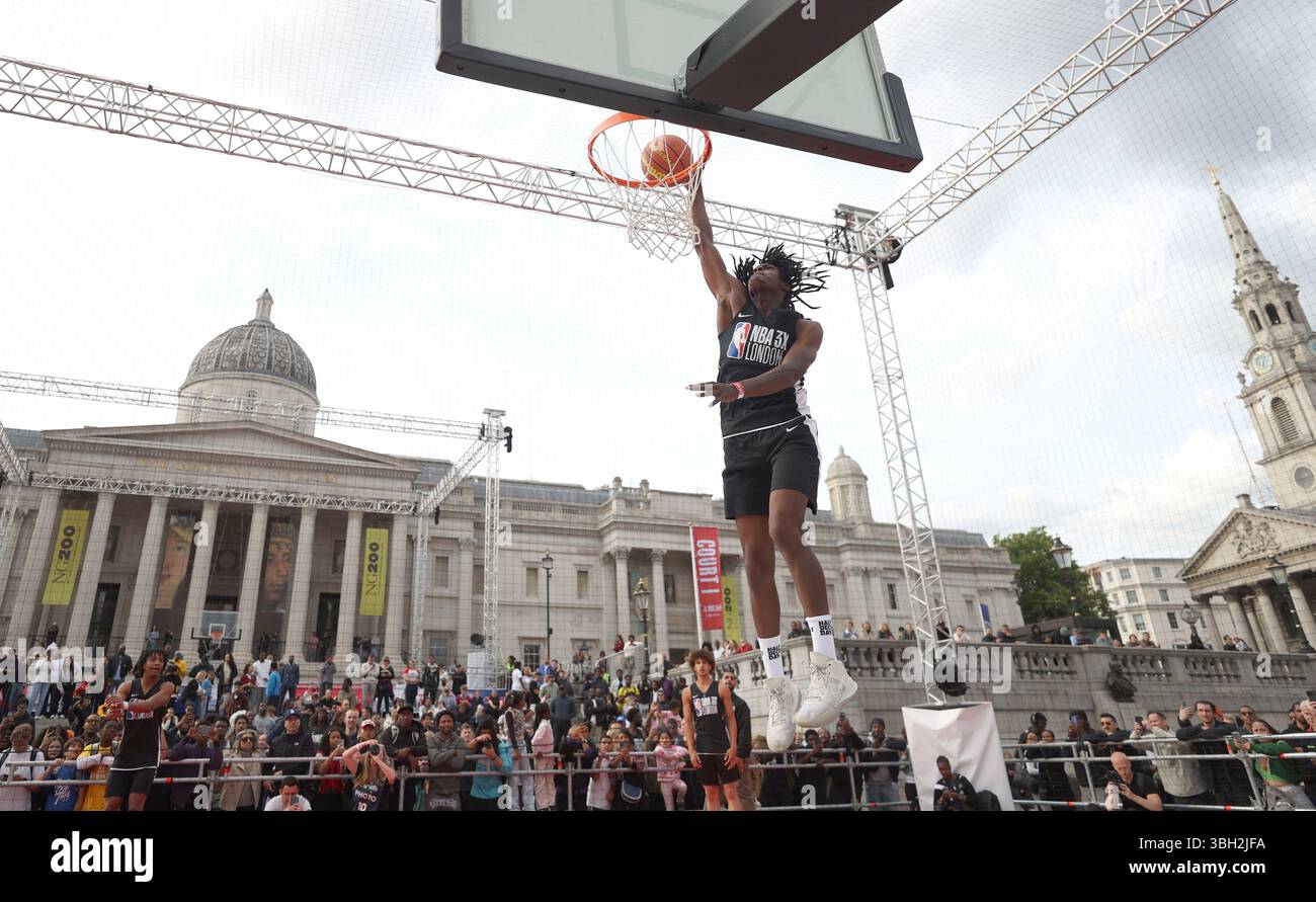 London, Britain. 6th June, 2025. Jeremiah Walker performs at the dunk ...