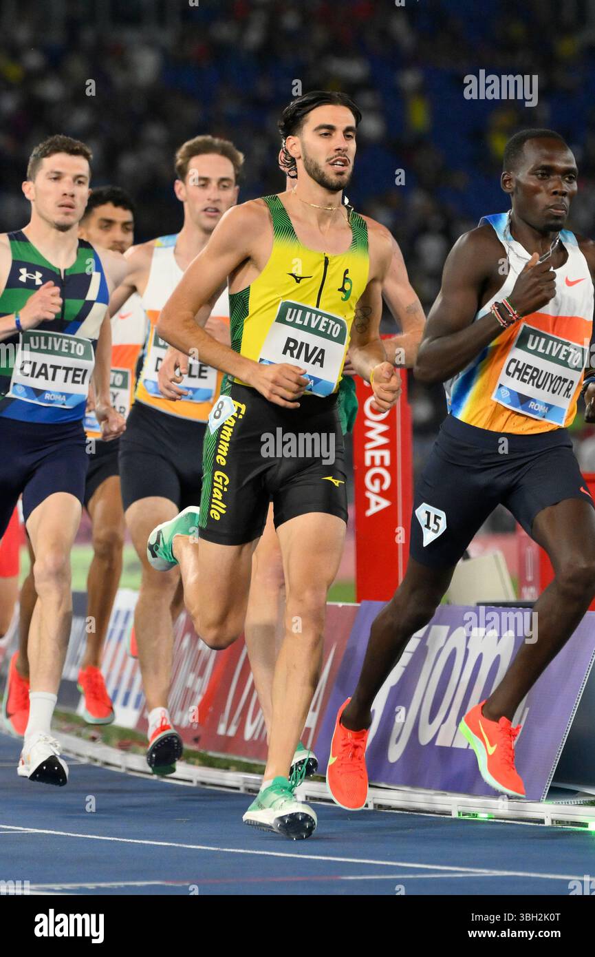 Roma, Italia. 06th June, 2025. Federico Riva (ITA) during the IAAF ...