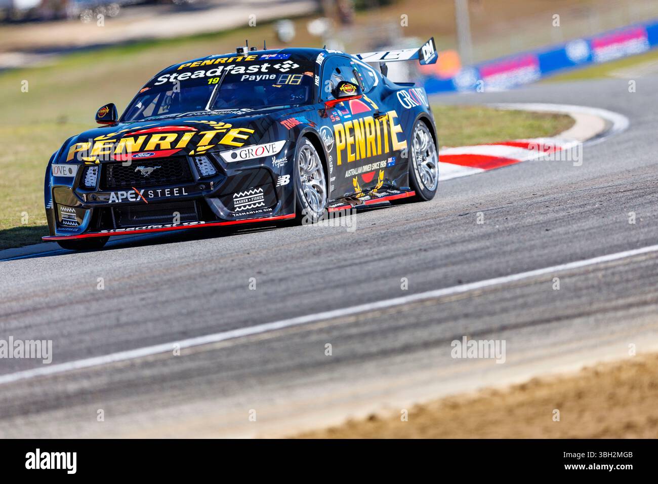 Matthew Payne of Grove Racing seen in action during practice 1 of Bosch ...
