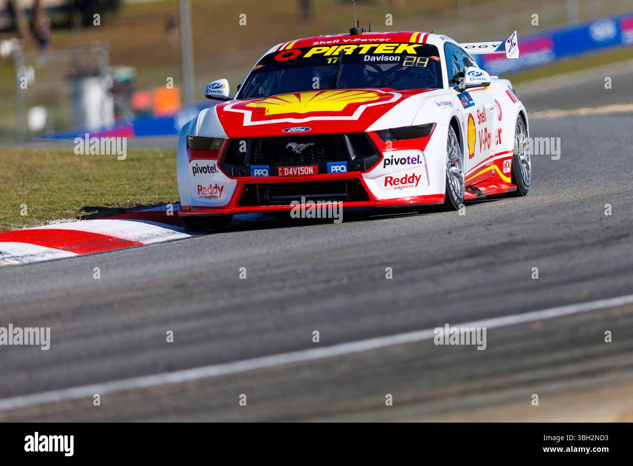 Will Davison of Dick Johnson Racing seen in action during practice 1 of ...