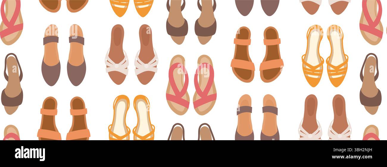 Beige flip flop Stock Vector Images - Alamy
