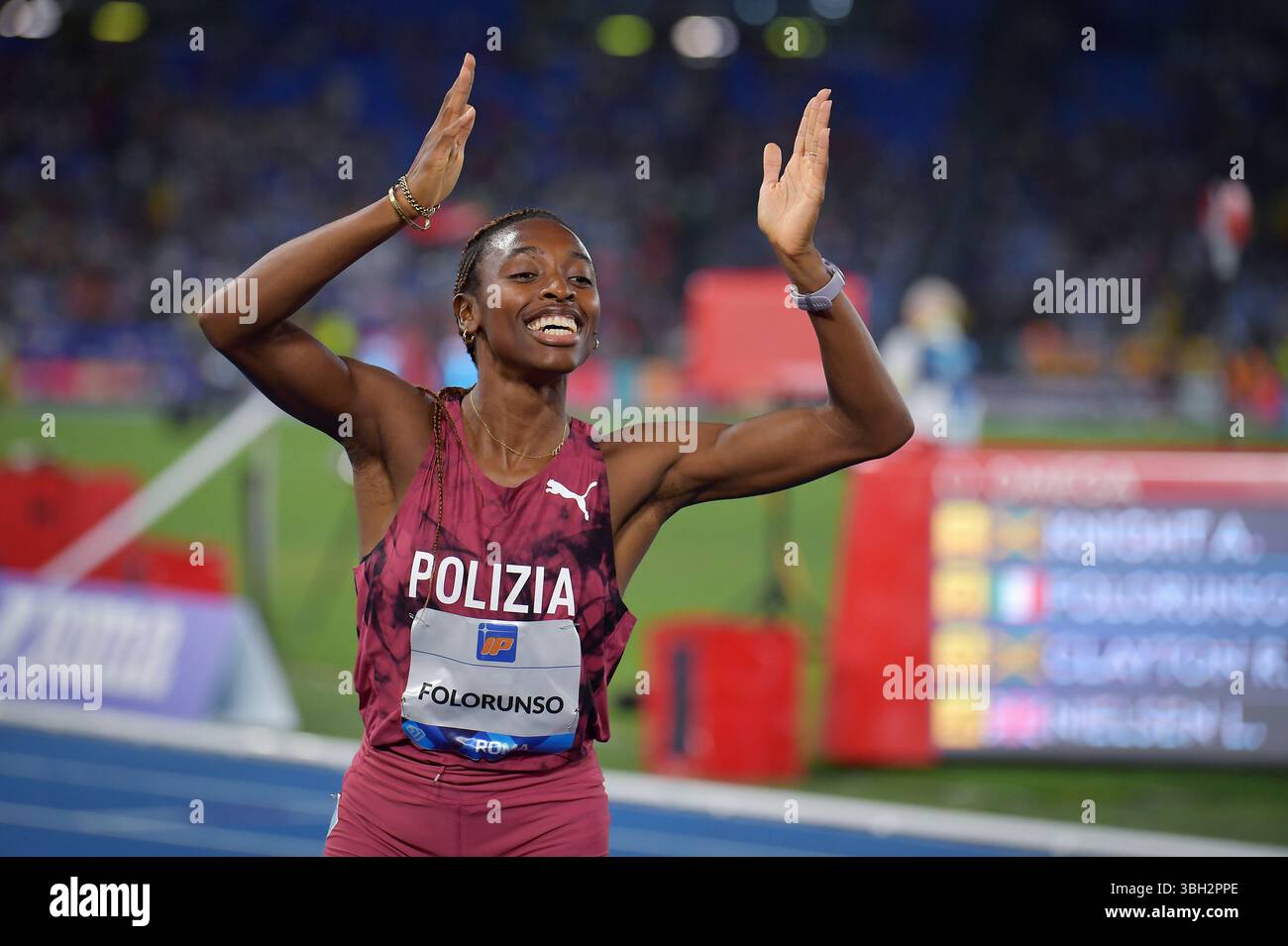 Rome, Italy. 07th June, 2025. Ayomide Folorunso of Italy during the ...