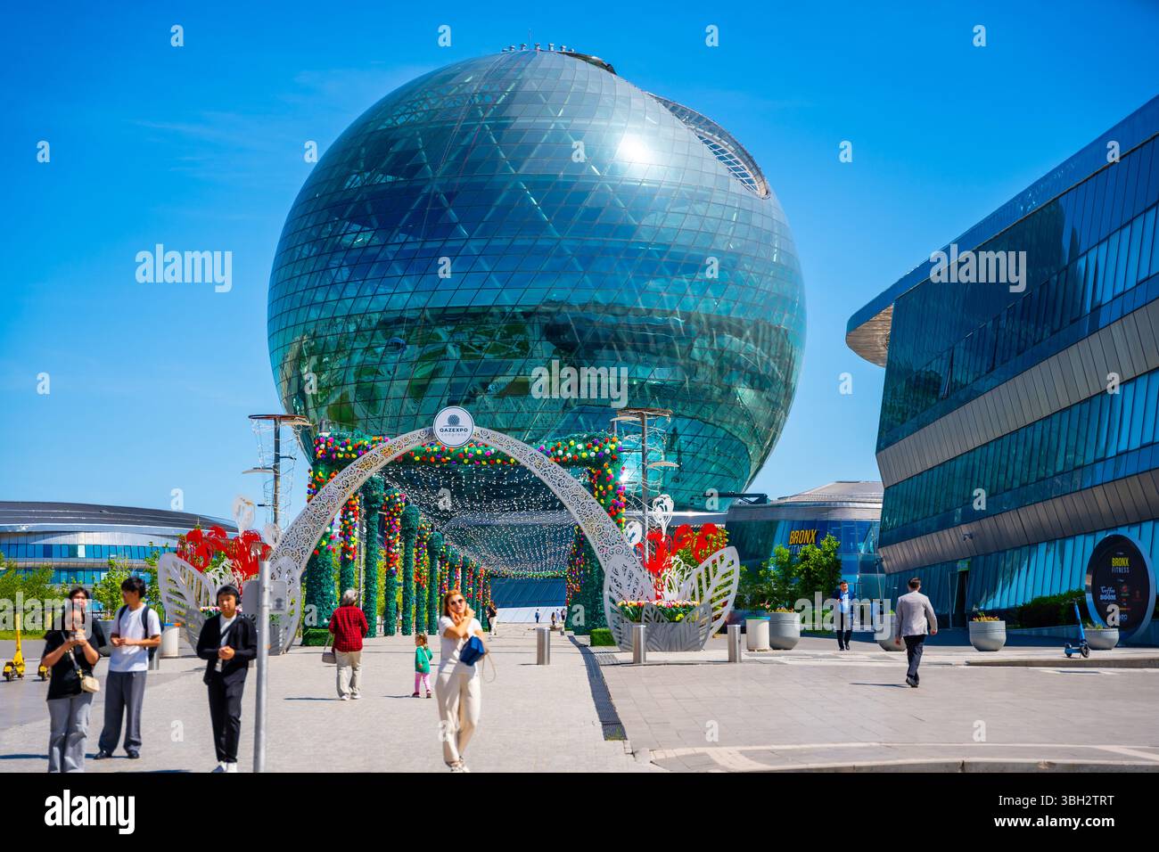 Astana, Kazakhstan - May 21,2025: Nur Alem museum in Astana Kazakhstan ...