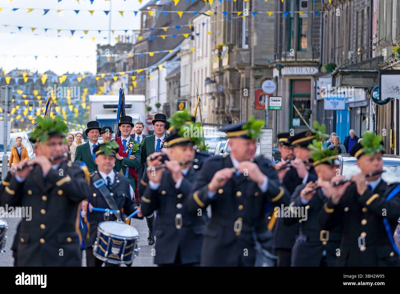 Friday 6 June 2025 Hawick Common Riding 2025, Cornet Jack Scott, Ryan ...