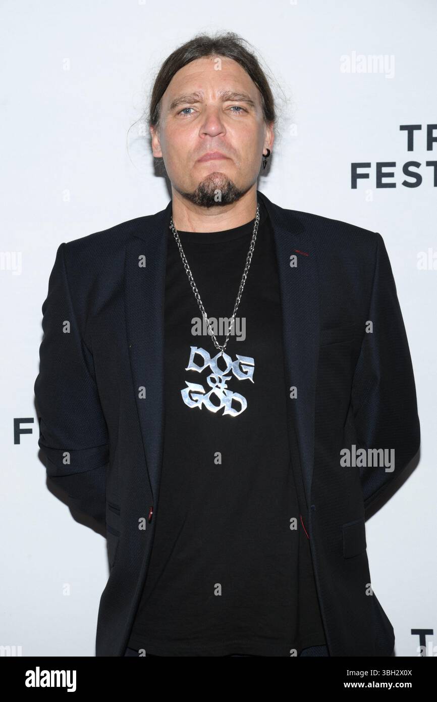 Lauris Abele attends the "Dog Of God" premiere at Tribeca Festival, New ...