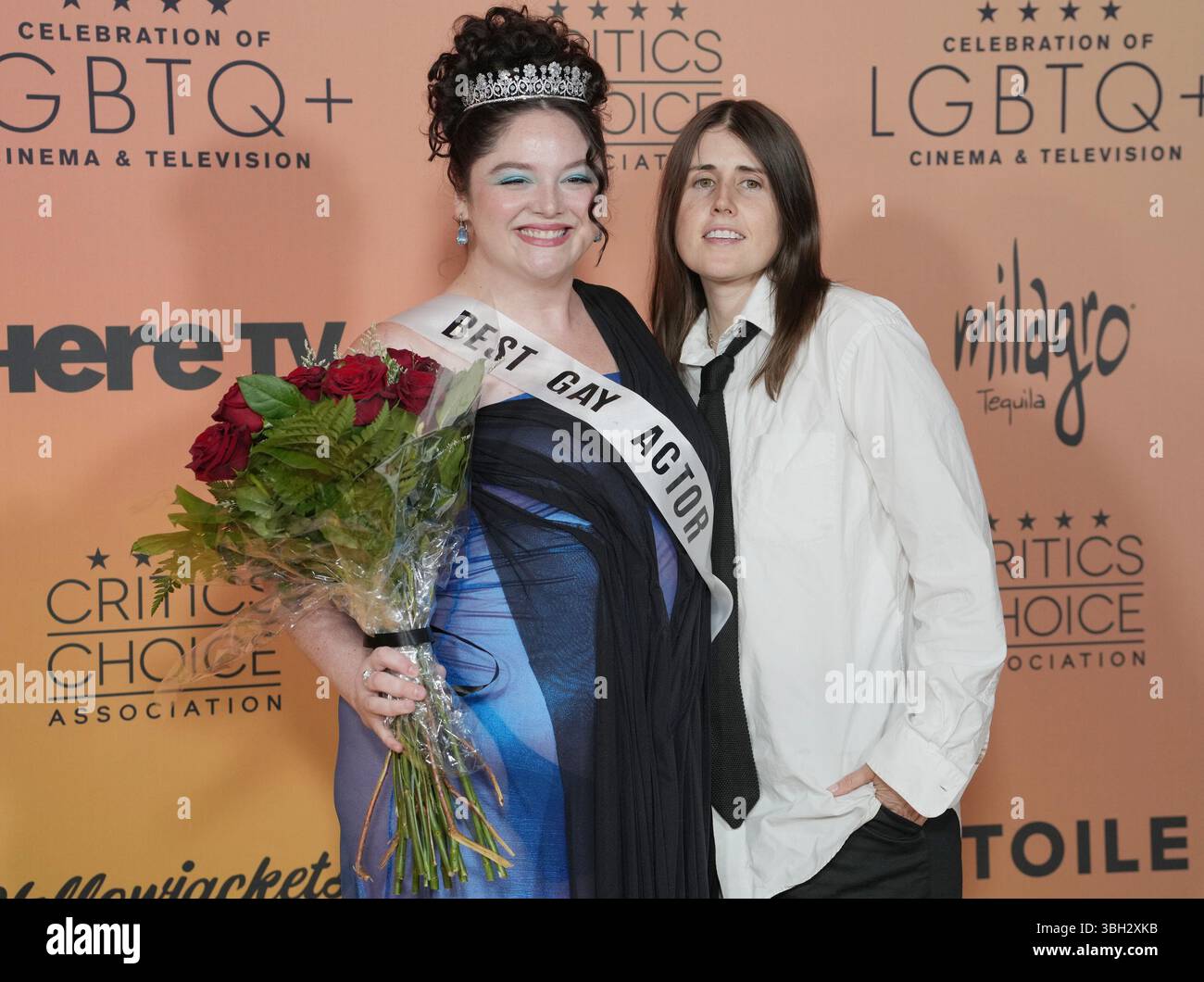 Los Angeles, USA. 06th June, 2025. (L-R) Megan Stalter and Maddie Allen ...