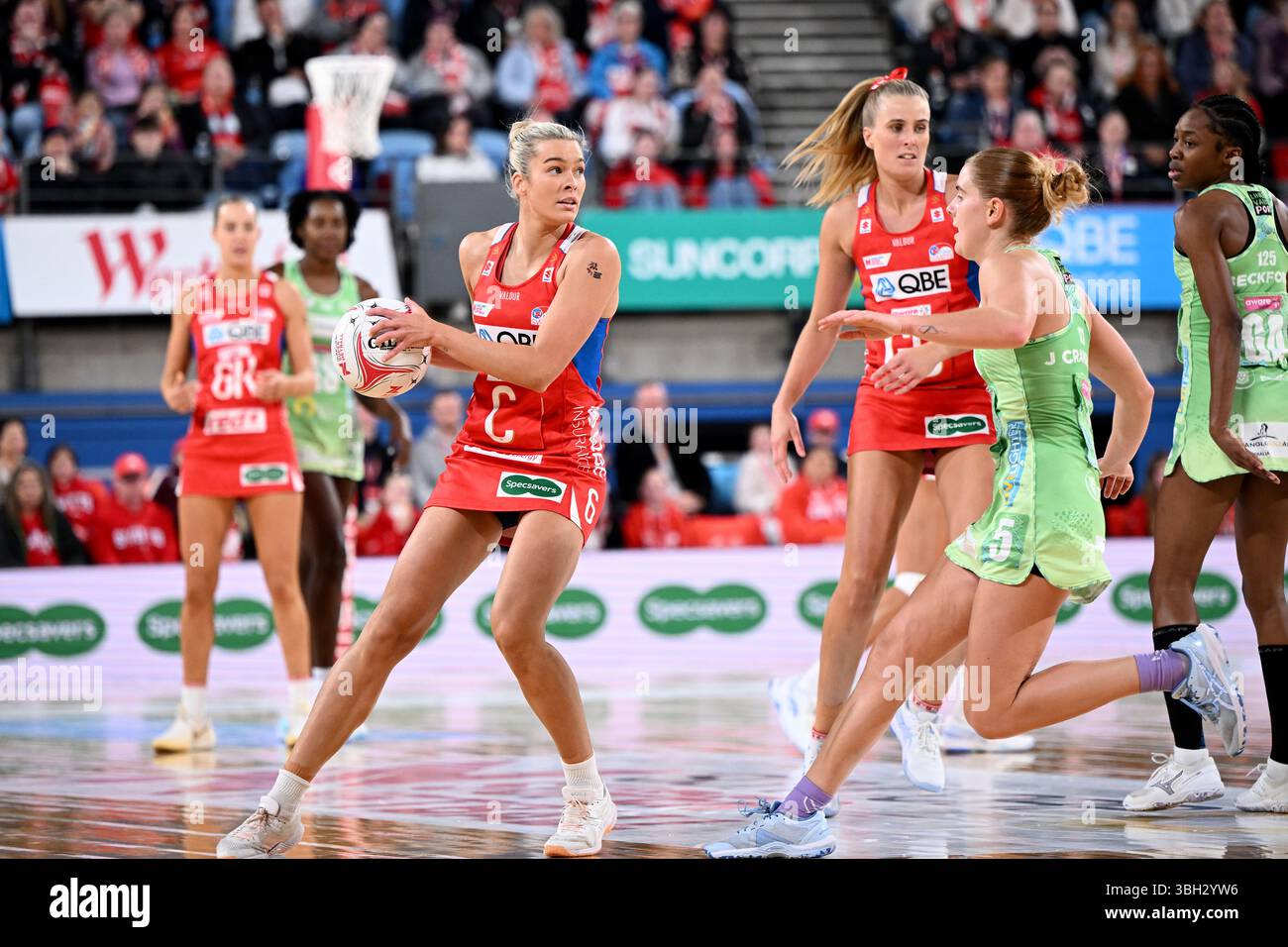 Sydney, Australia. 07th June, 2025. Allie Smith of the Swifts during ...