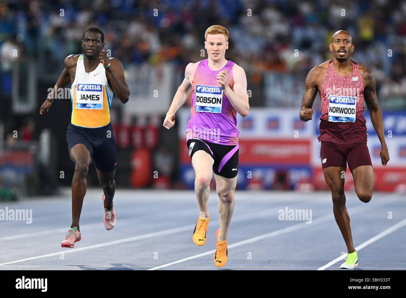 Charles DOBSON (GBR) competes in the 400m Men during the IAAF Wanda ...
