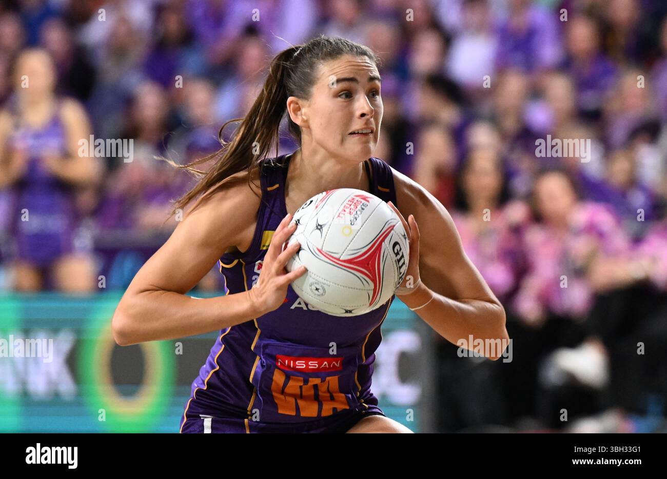 Brisbane, Australia. 07th June, 2025. Macy Gardner of the Firebirds in ...