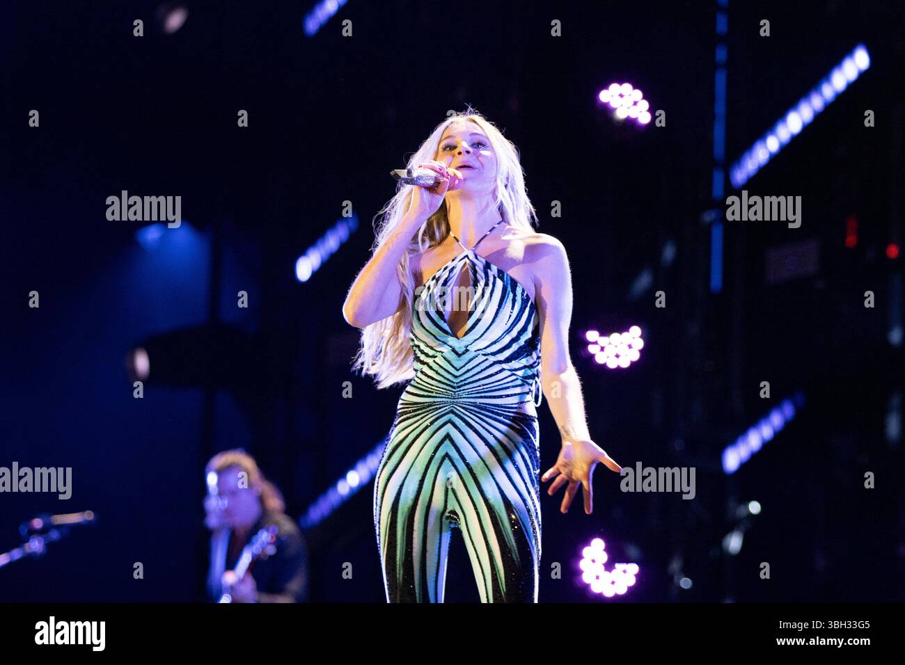 NASHVILLE, TENNESSEE - JUNE 6 , 2025: Country singer Kelsea Ballerini ...