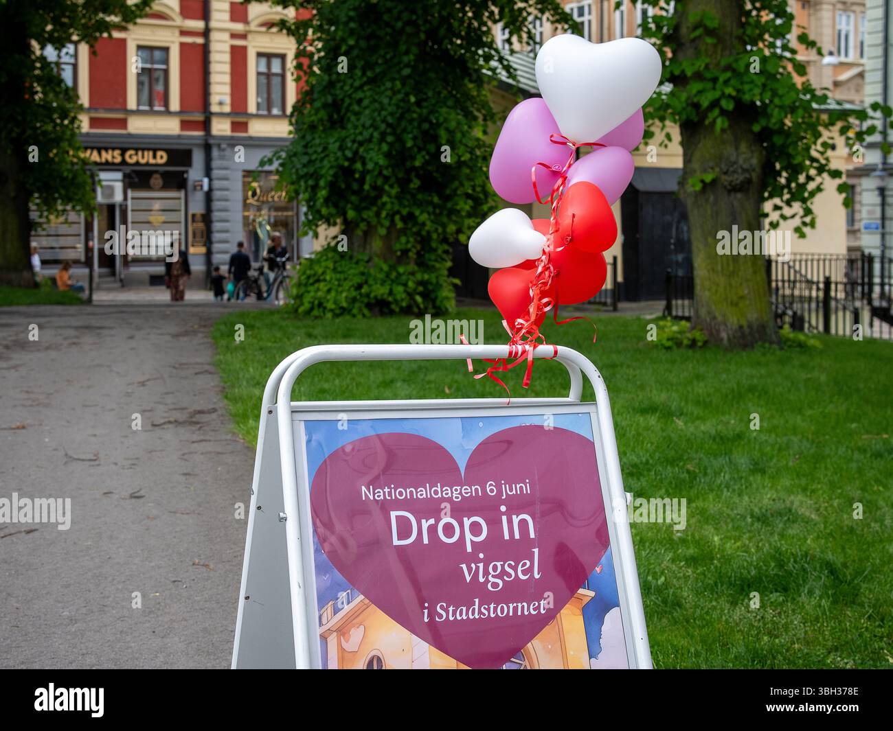 Drop in wedding offered at Swedish National day celebration in the Olai ...