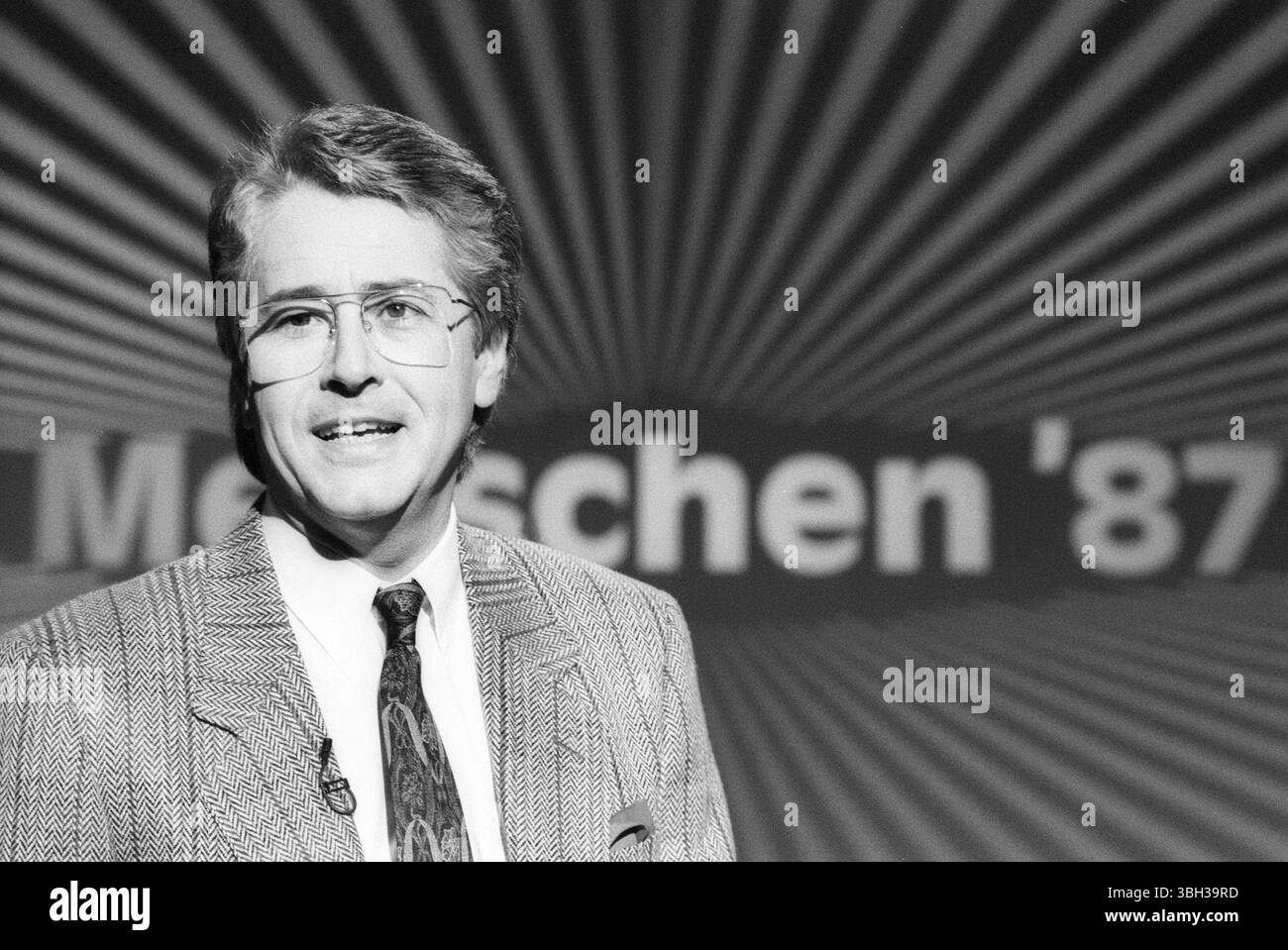 Frank Elstner TV-Moderator 01/88 rag Frank Elstner im Januar 1988 bei ...