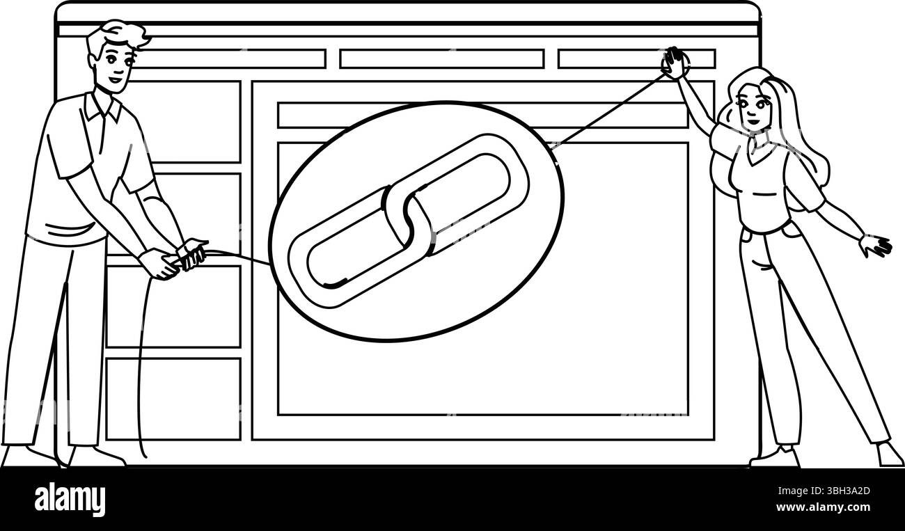 building internal linking vector Stock Vector Image & Art - Alamy