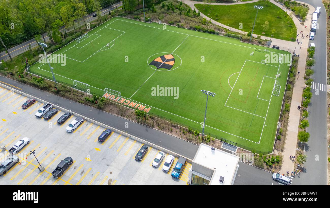 Sherrerd Field, soccer field, Princeton University, Princeton, NJ, USA ...