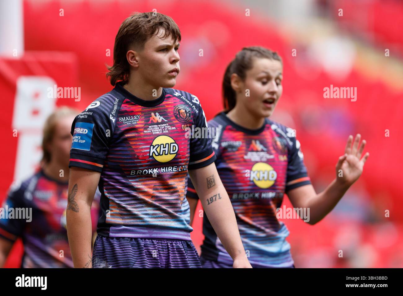 Wigan Warriors' Molly Jones during the Women's Challenge Cup Final at ...