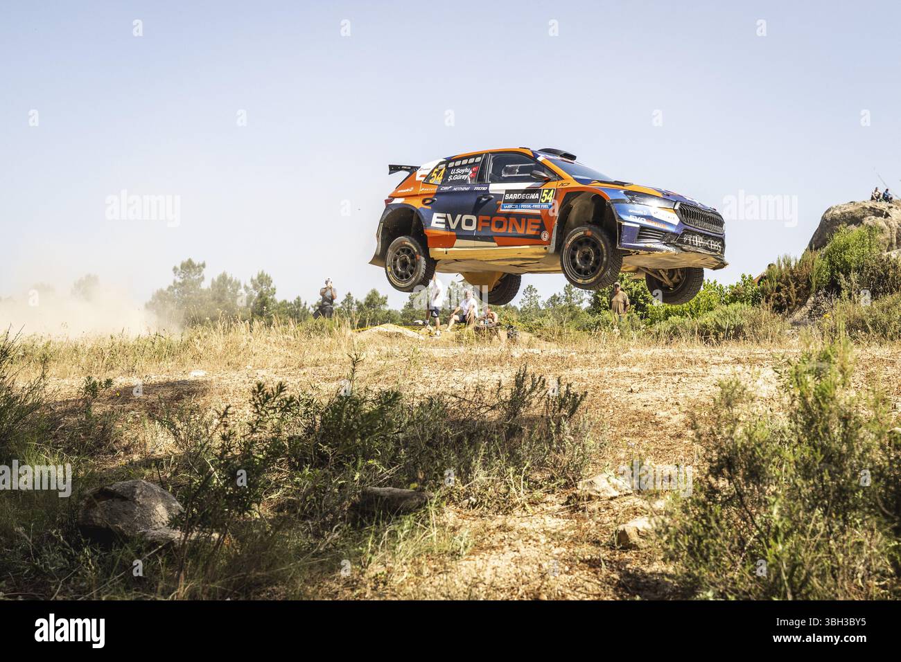 54 U?ur SOYLU, Sener GÃ?RAY, Skoda Fabia RS Rally2, action during the ...