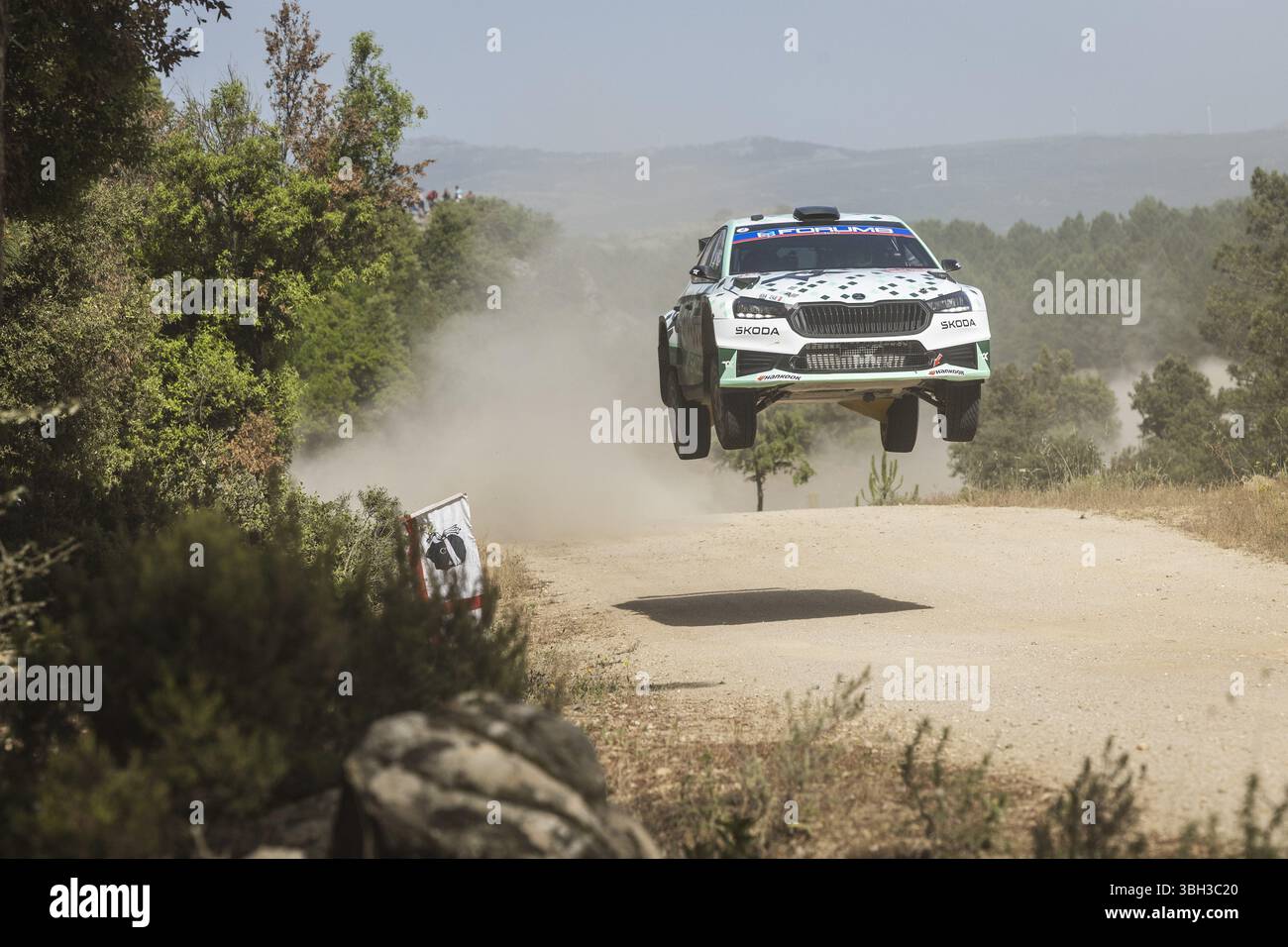 44 Robert VIRVES, Jakko VIILO, Skoda Fabia RS Rally2, action during the ...