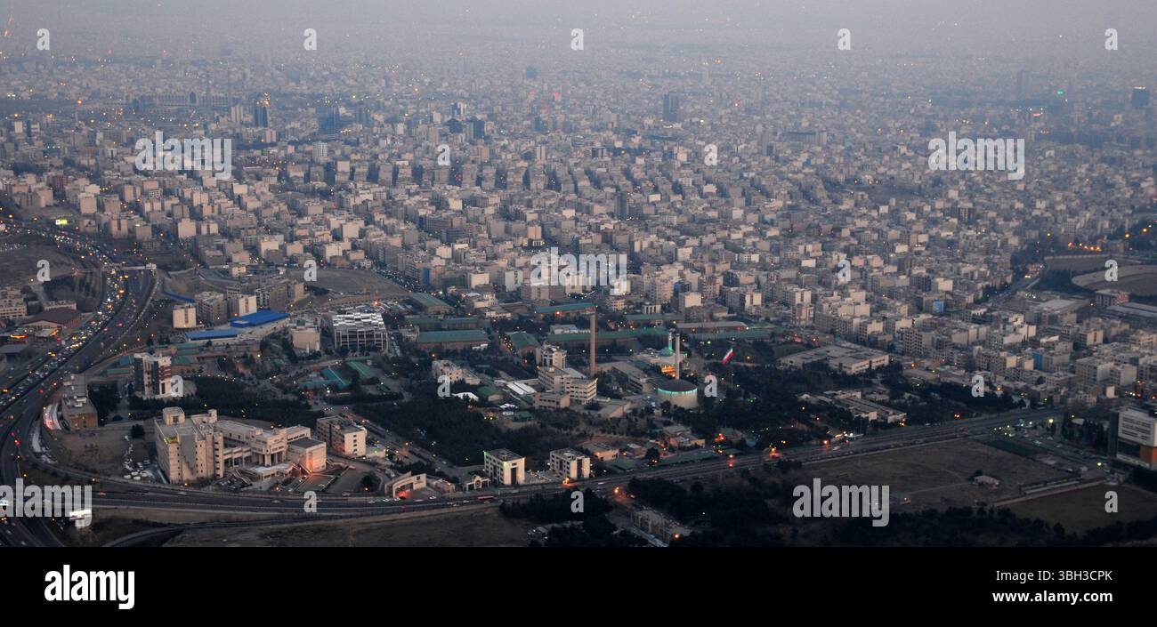 A view of Tehran, the capital of Iran Stock Photo - Alamy