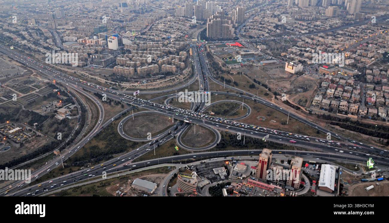 A view of Tehran, the capital of Iran Stock Photo - Alamy