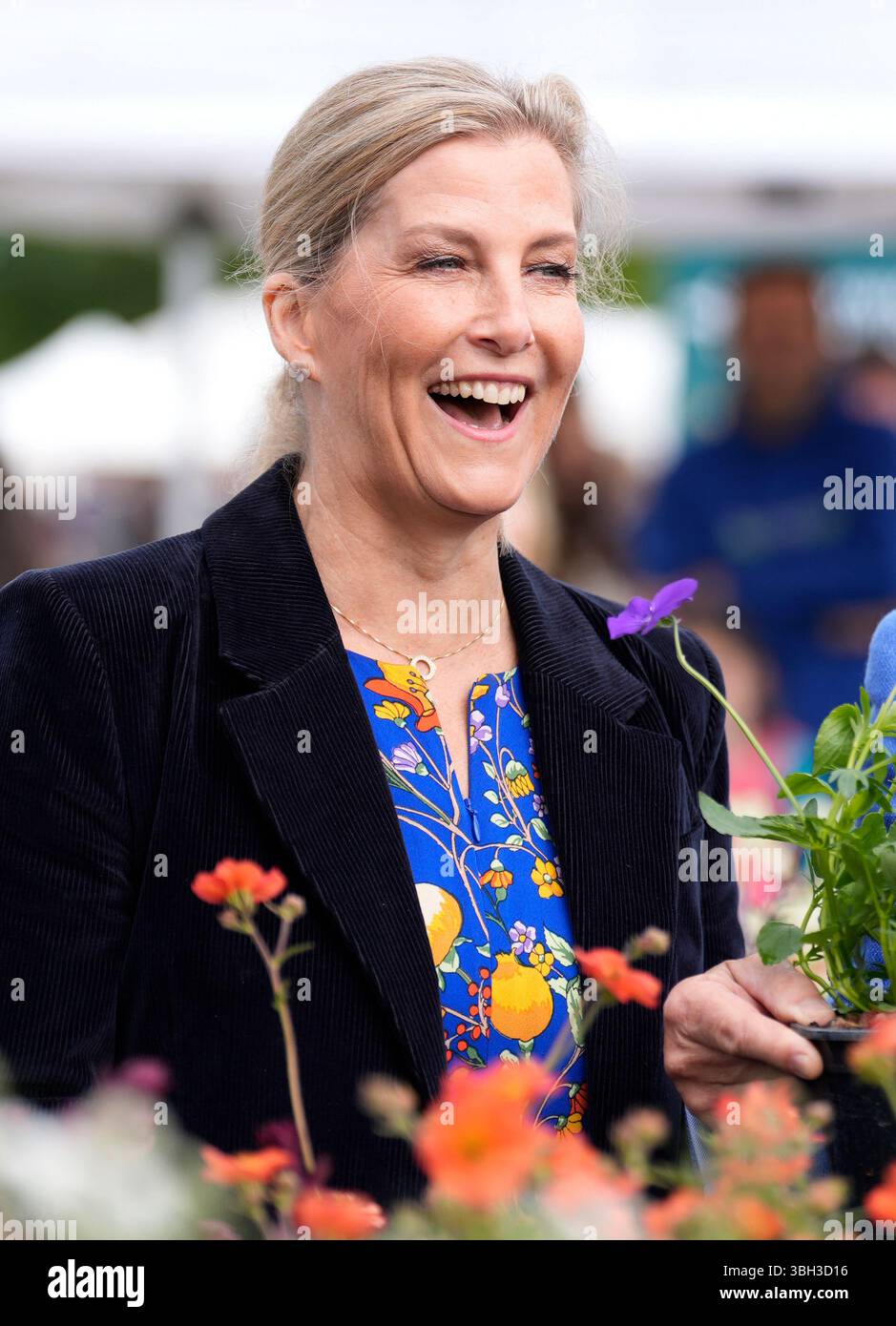 The Duchess of Edinburgh attends the Royal Windsor Flower Show at The ...