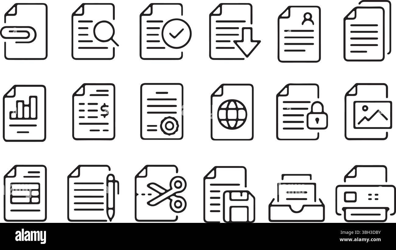 Invoice spreadsheet Stock Vector Images - Alamy