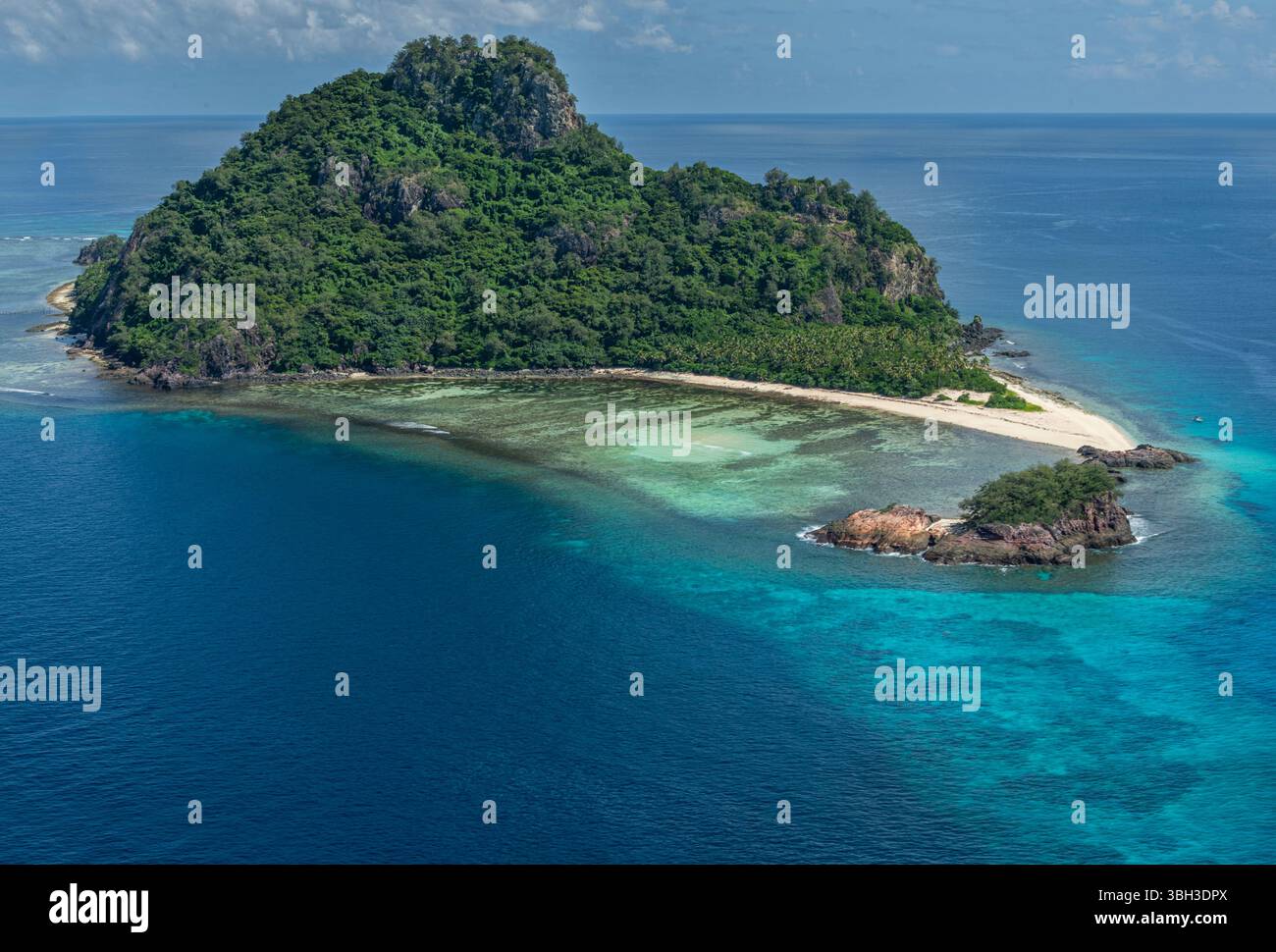 Monuriki Island, Fiji. This was the setting for the film Castaway with ...