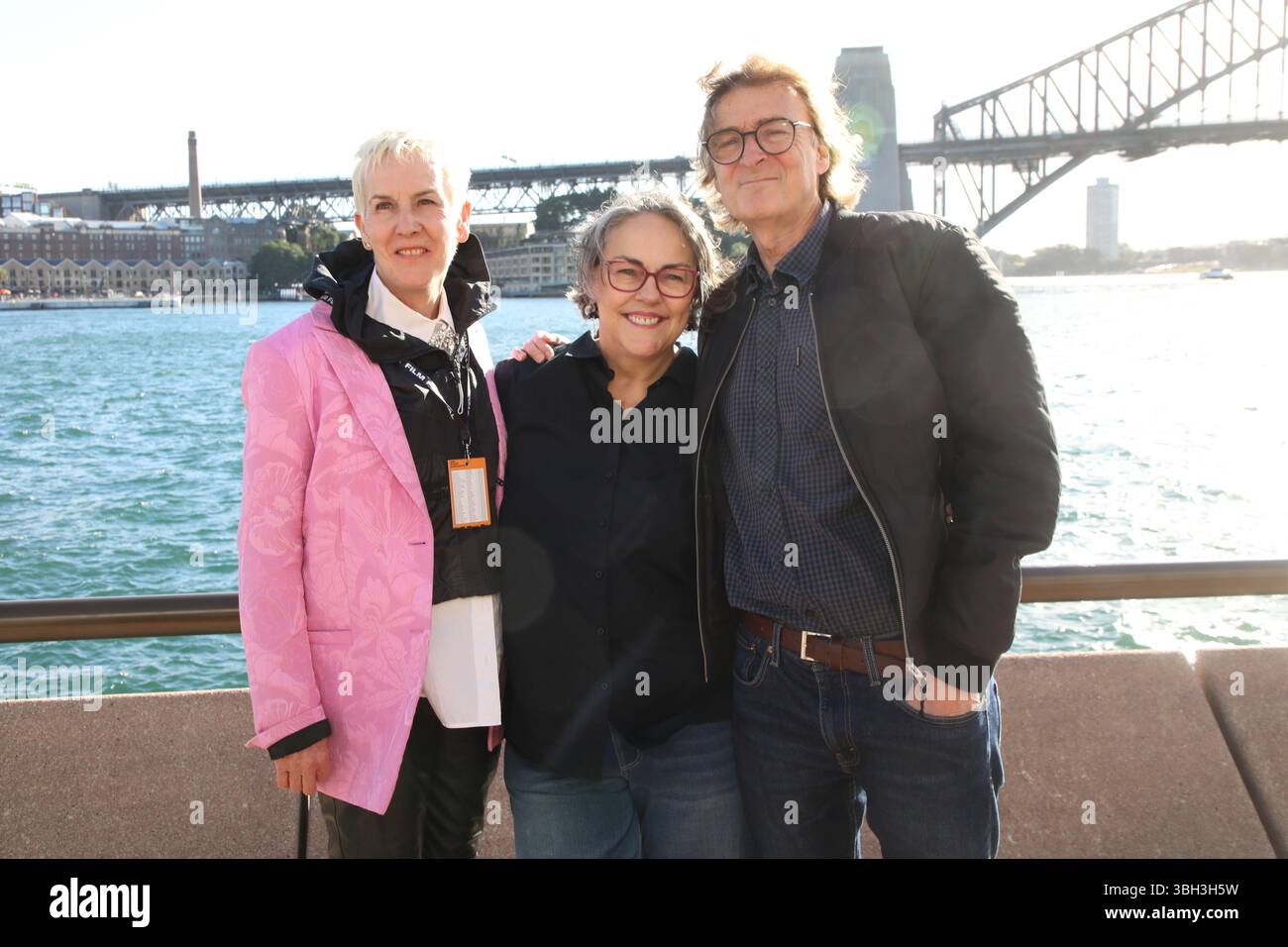 Sydney, Australia. 7th June 2025. L-R: SFF CEO Frances Wallace ...