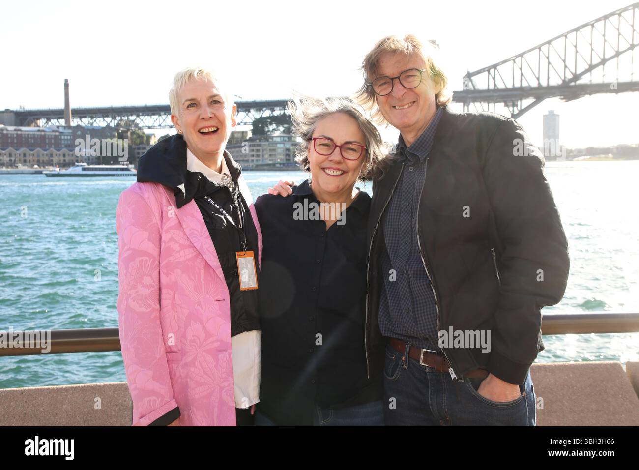 Sydney, Australia. 7th June 2025. L-R: SFF CEO Frances Wallace ...
