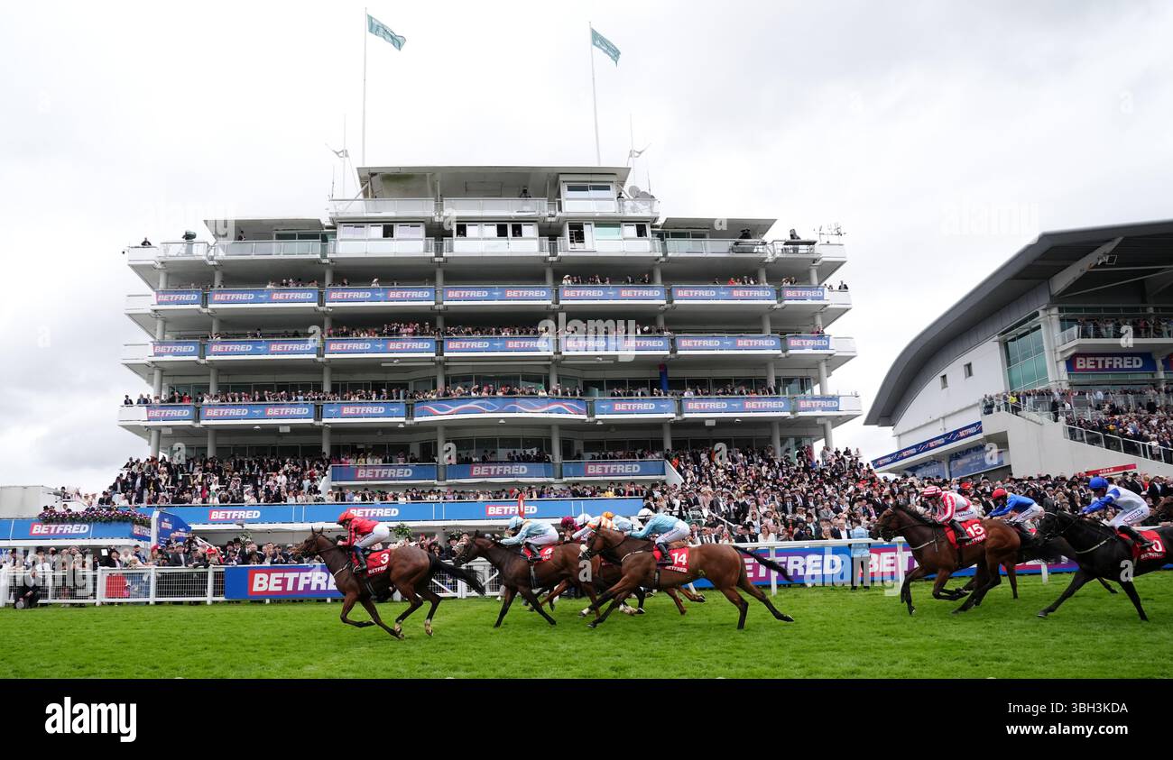 Stormy Impact ridden by Warren Fentiman on their way to winning the ...