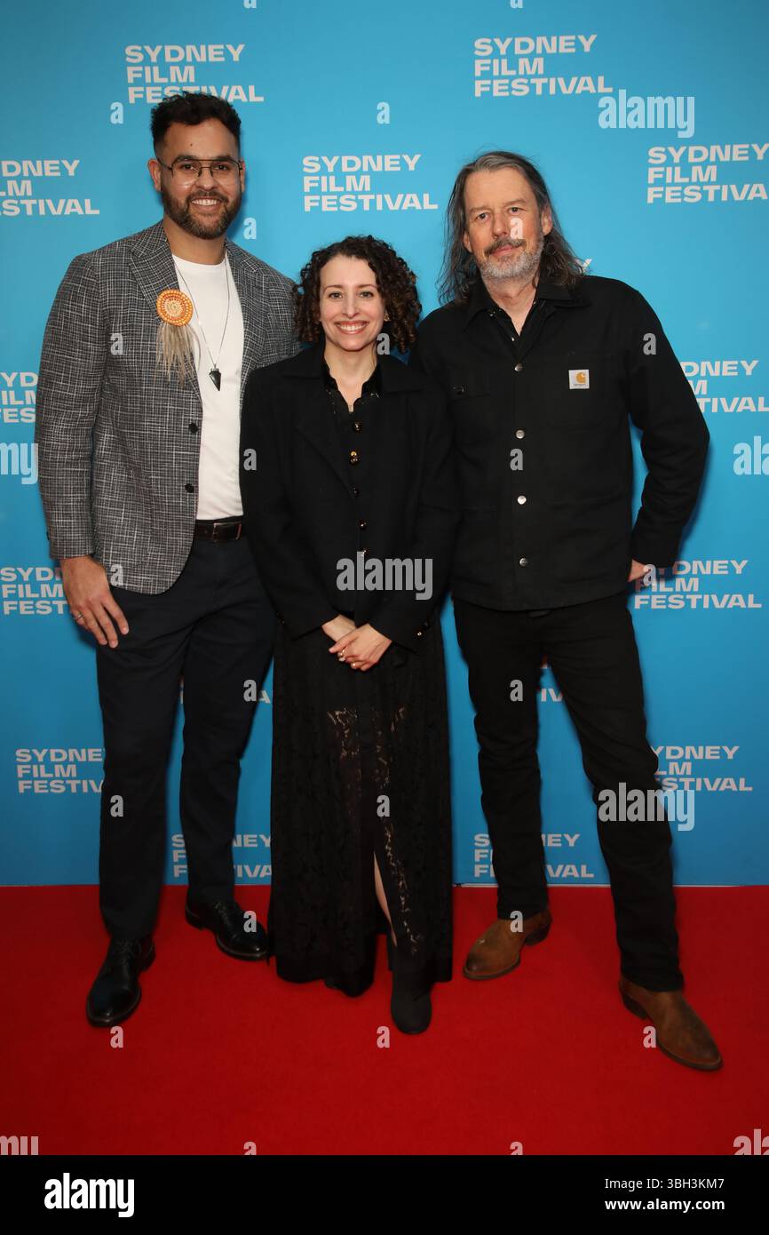 Sydney, Australia. 7th June 2025. L-R: James Saunders, Director Yaara ...