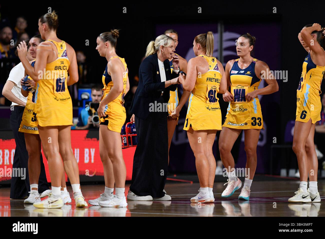 Nissan Arena, Brisbane, Queensland, Australia. 7th June, 2025. Suncorp ...