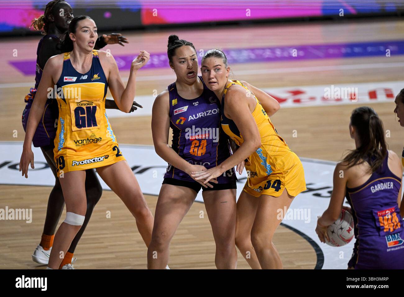 Nissan Arena, Brisbane, Queensland, Australia. 7th June, 2025. Suncorp ...