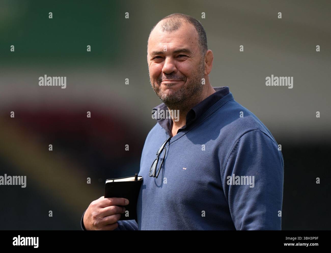 Leicester Tigers head coach Michael Cheika before the Gallagher ...