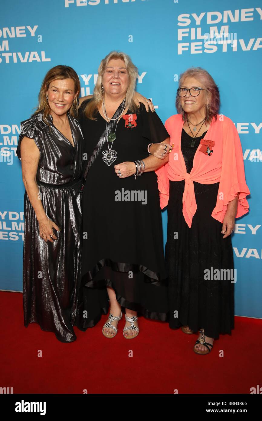 Sydney, Australia. 7th June 2025. L-R: Robyn Malcolm, tbc and tbc ...