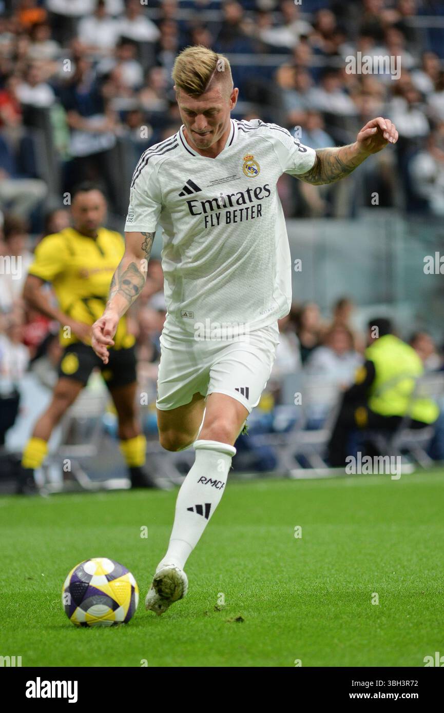 Madrid, Spain. 08th Jan, 2012. Tony Kroos of Real Madrid during Corazon ...