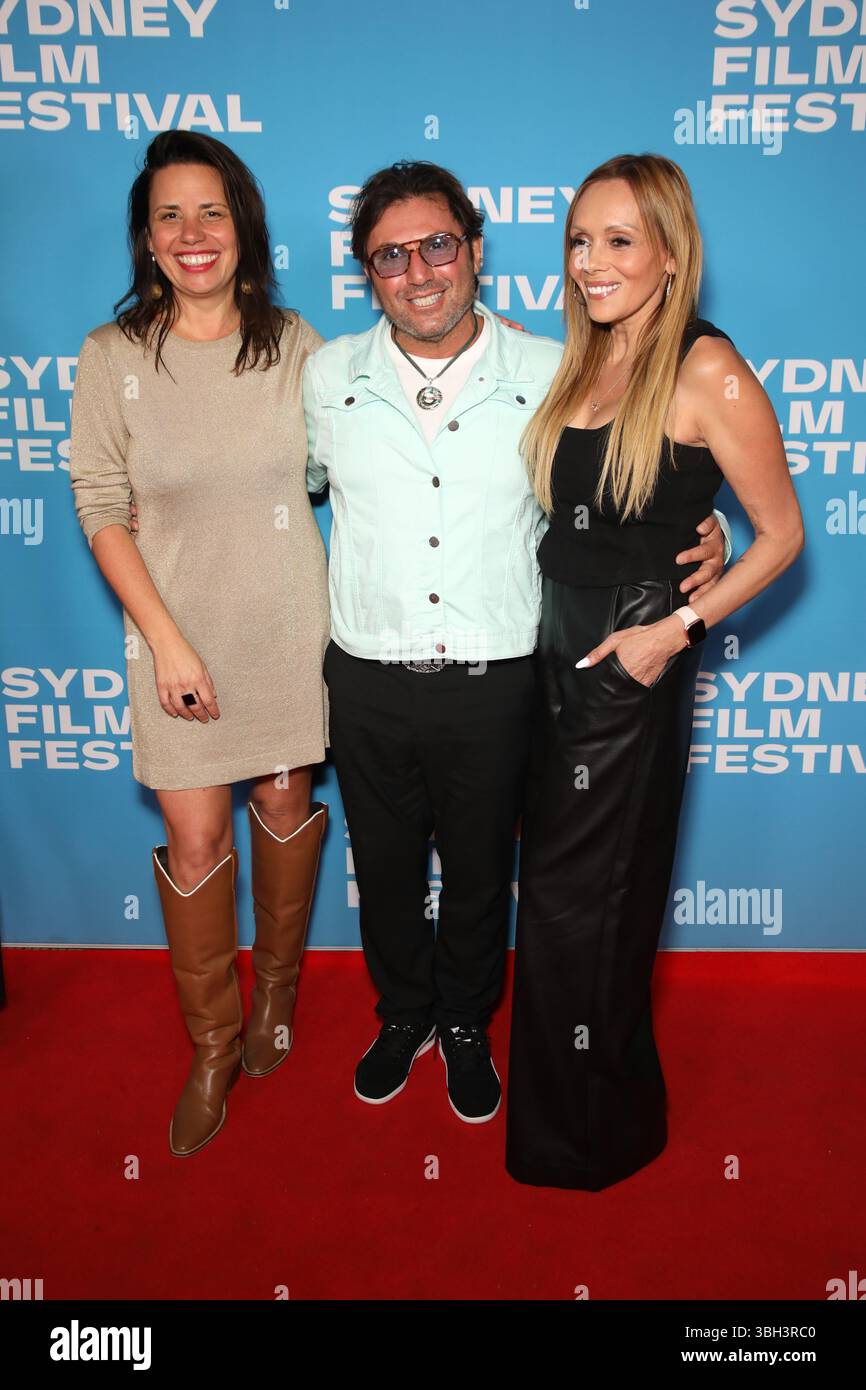 Sydney, Australia. 7th June 2025. L-R: tbc, Nasser Sultan and Karla ...