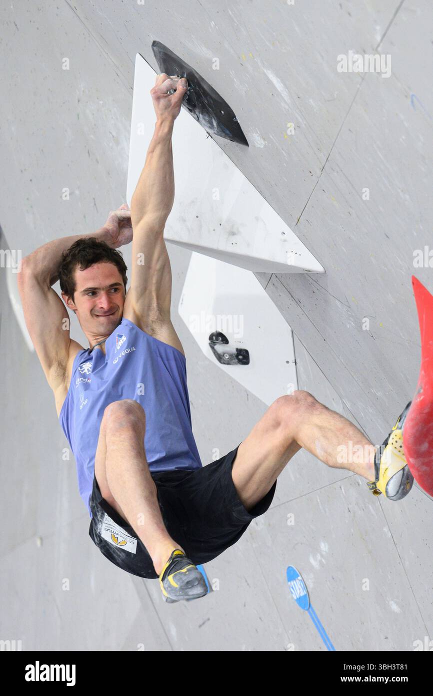 Prague, Czech Republic. 07th June, 2025. Czech sport climber Adam Ondra ...