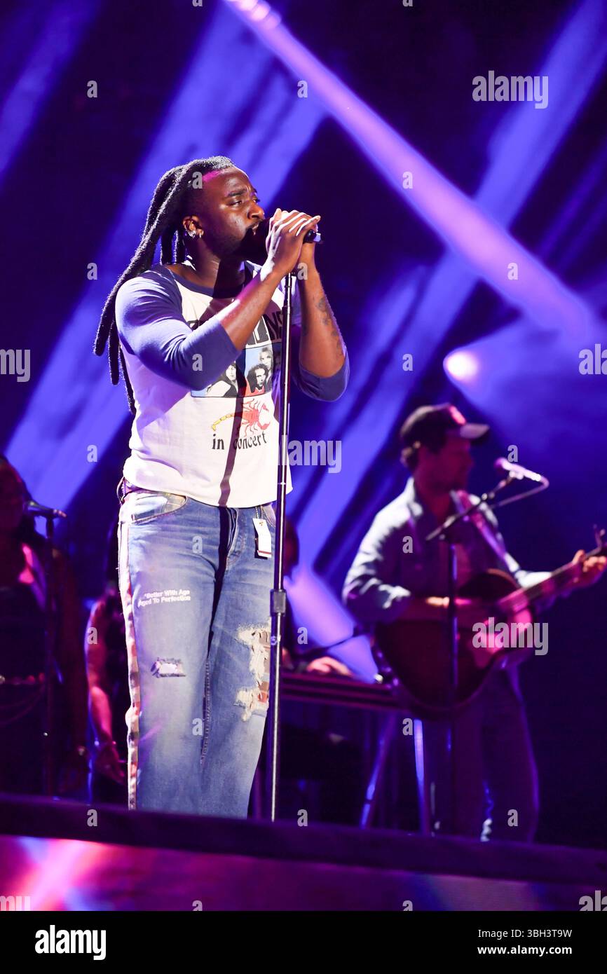 06 June 2025 - Nashville, Tennessee - Shaboozey. 2025 “CMA Fest,” the ...