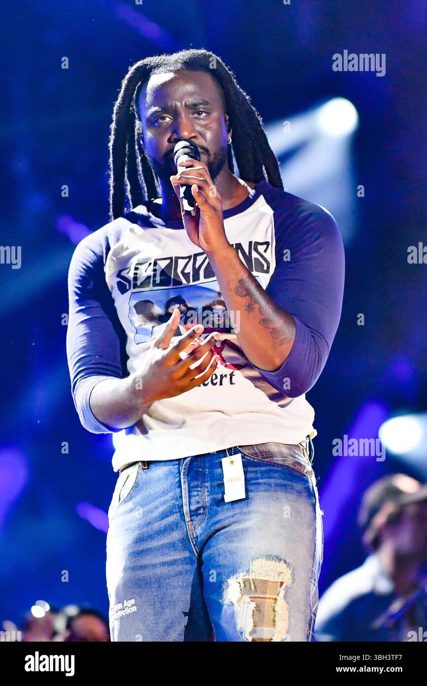 06 June 2025 - Nashville, Tennessee - Shaboozey. 2025 “CMA Fest,” the ...