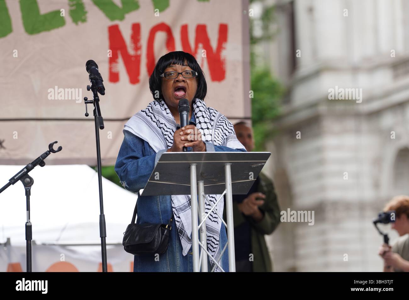Diane Abbott speaking at the People's Assembly Against Austerity ...