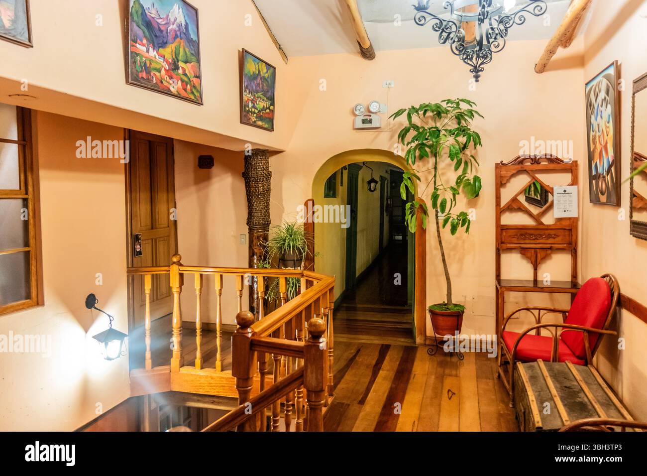 CUZCO, PERU - NOVEMBER 11, 2022: Interior of Amaru Inca hotel in Cuzco ...
