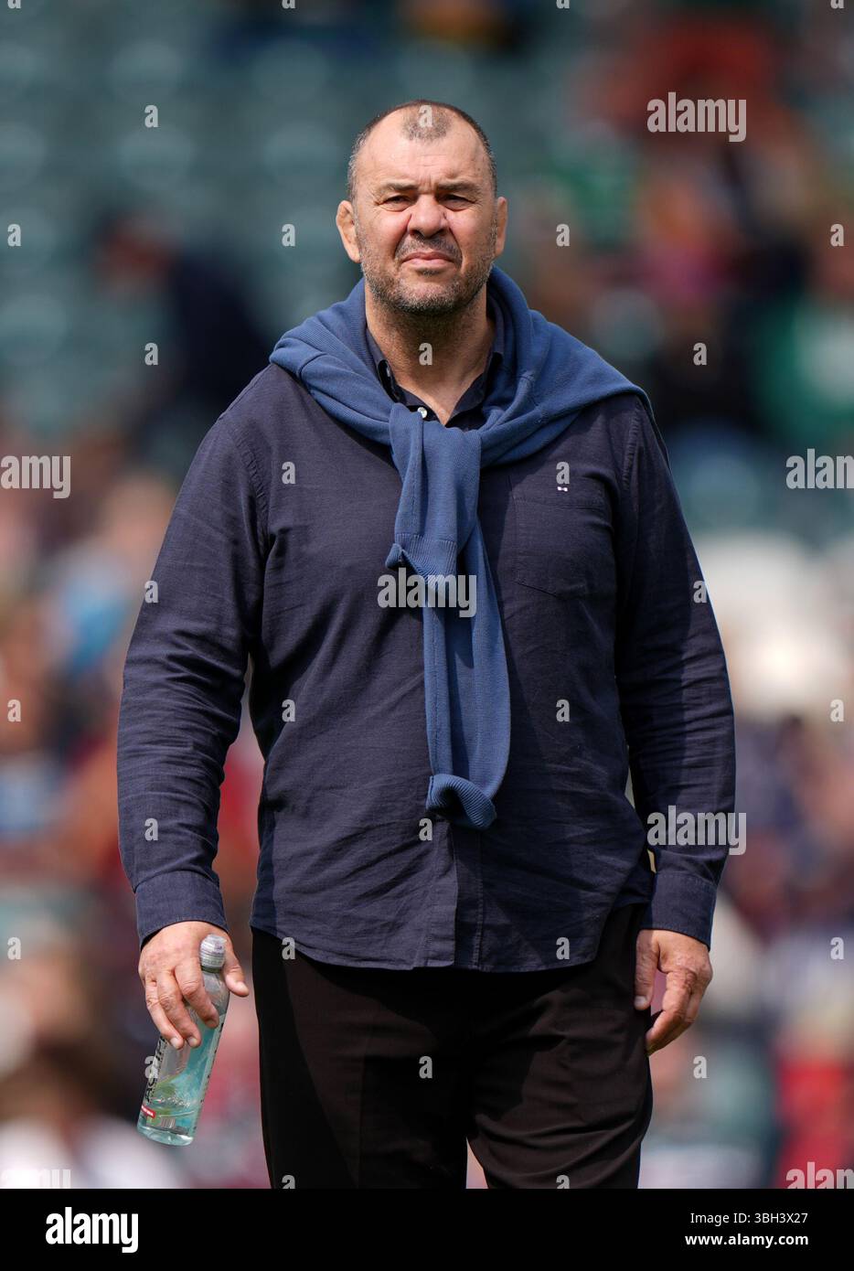 Leicester Tigers head coach Michael Cheika before the Gallagher ...
