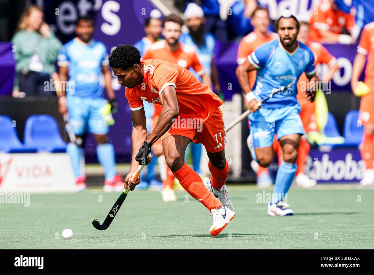 AMSTELVEEN, NETHERLANDS - JUNE 7: Terrance Pieters of The Netherlands ...