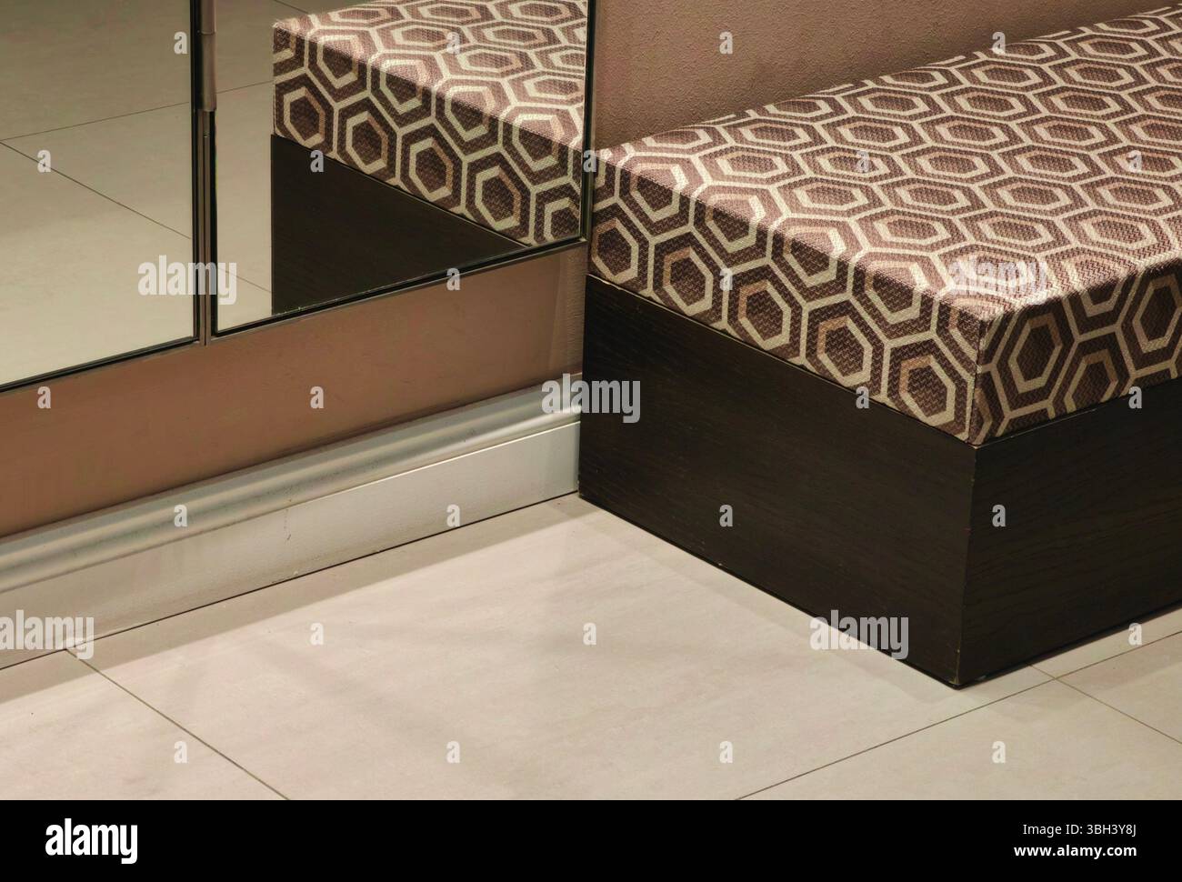 Mirror Reflection of Sofa Interior – Creative Design Perspective Stock ...