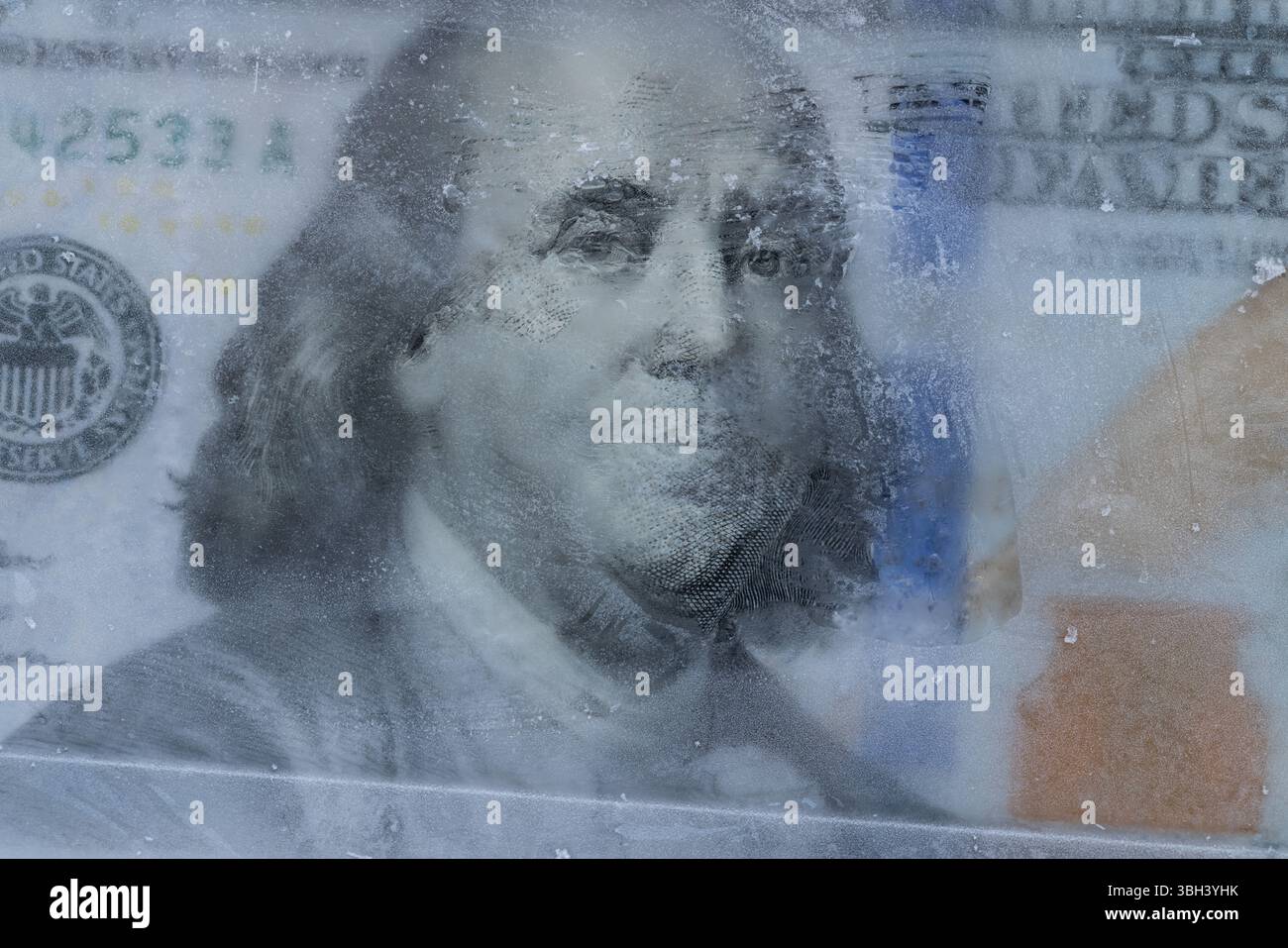 American dollars under glass hi-res stock photography and images - Alamy