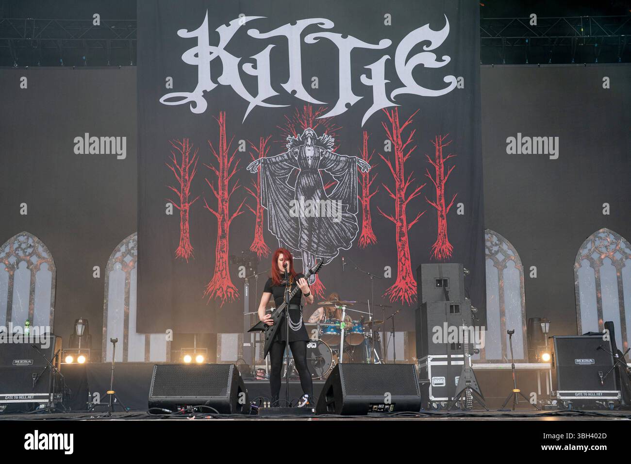 Nuerburg GER, Rock am Ring 2025 Tag 2, Festival, 07.06.2025 Morgan Lee Lander von Kittie GER ...