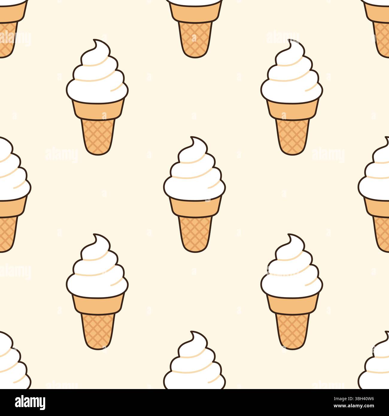 Soft serve graphic Stock Vector Images - Alamy