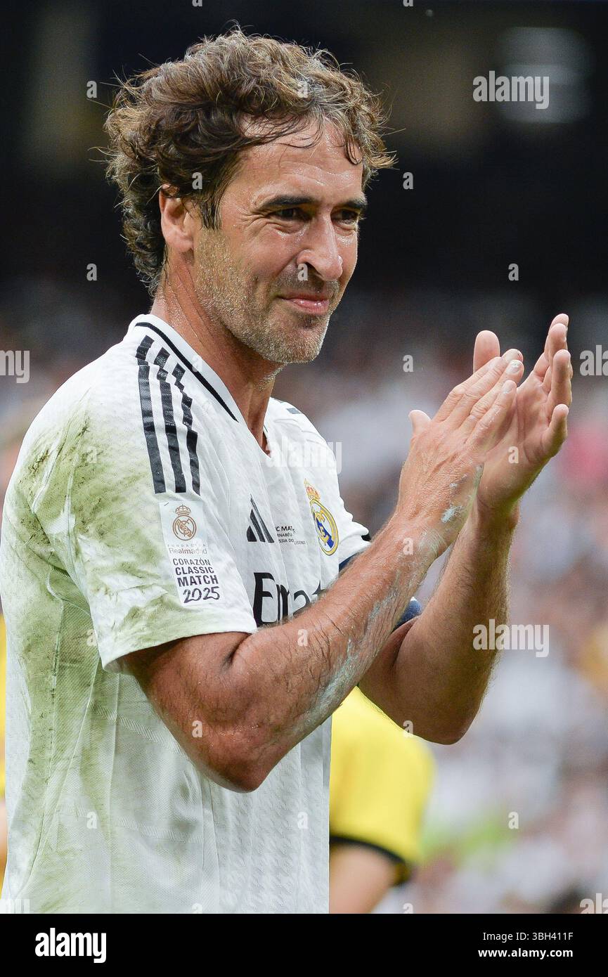 Madrid, Spain. 07th June, 2025. Raul Gonzalez of Real Madrid seen ...