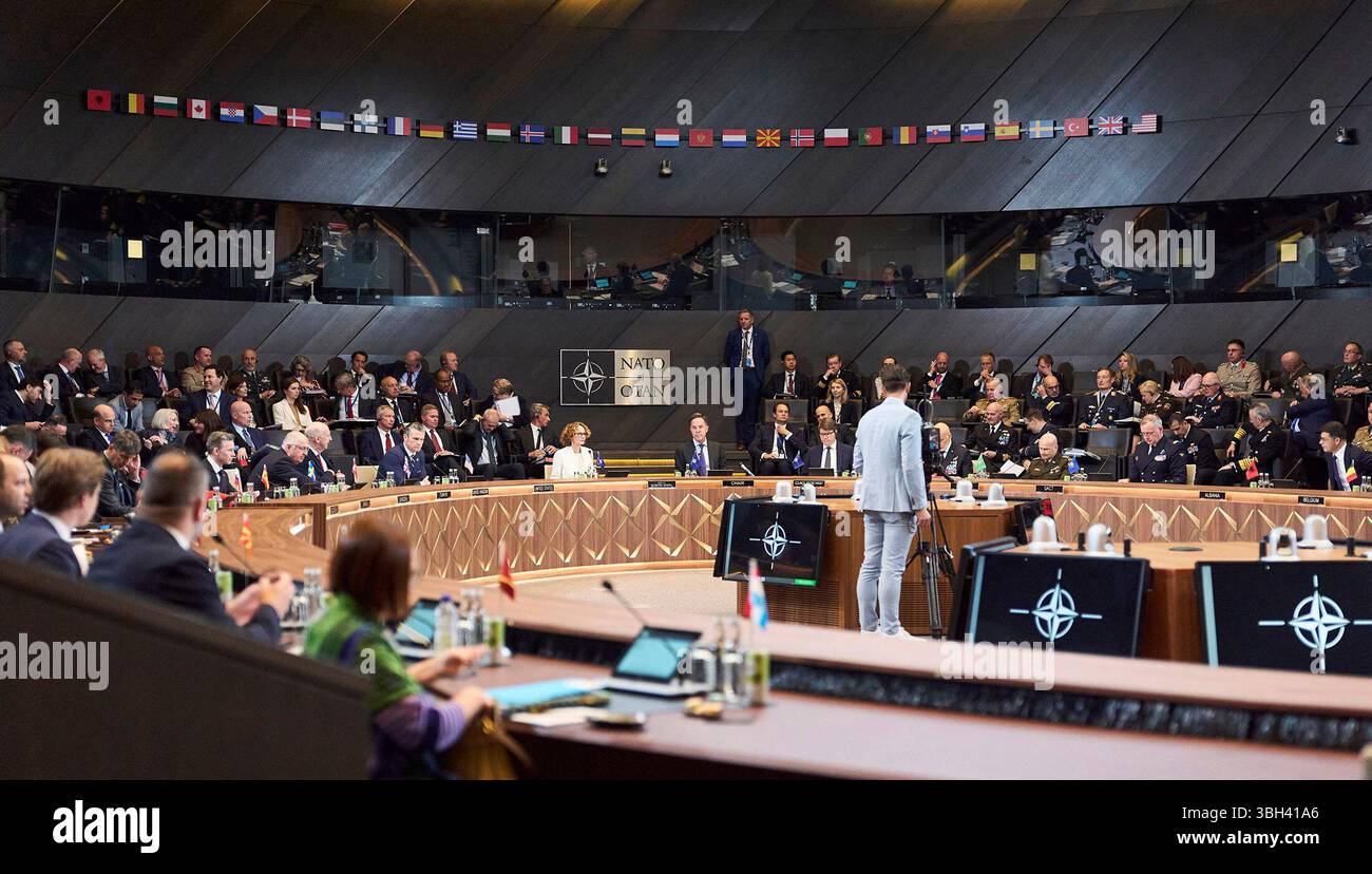 Nato summit the hague 2025 hi-res stock photography and images - Alamy